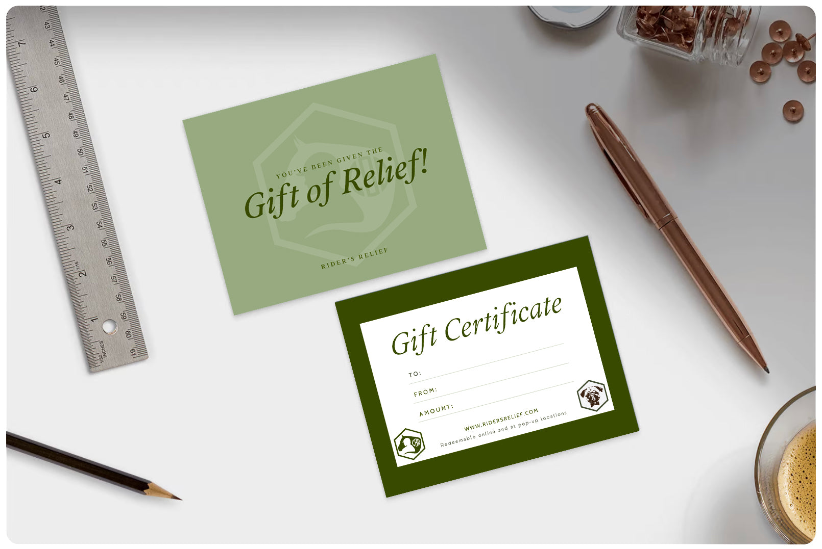 Rider's Gift Card – Rider's Relief™